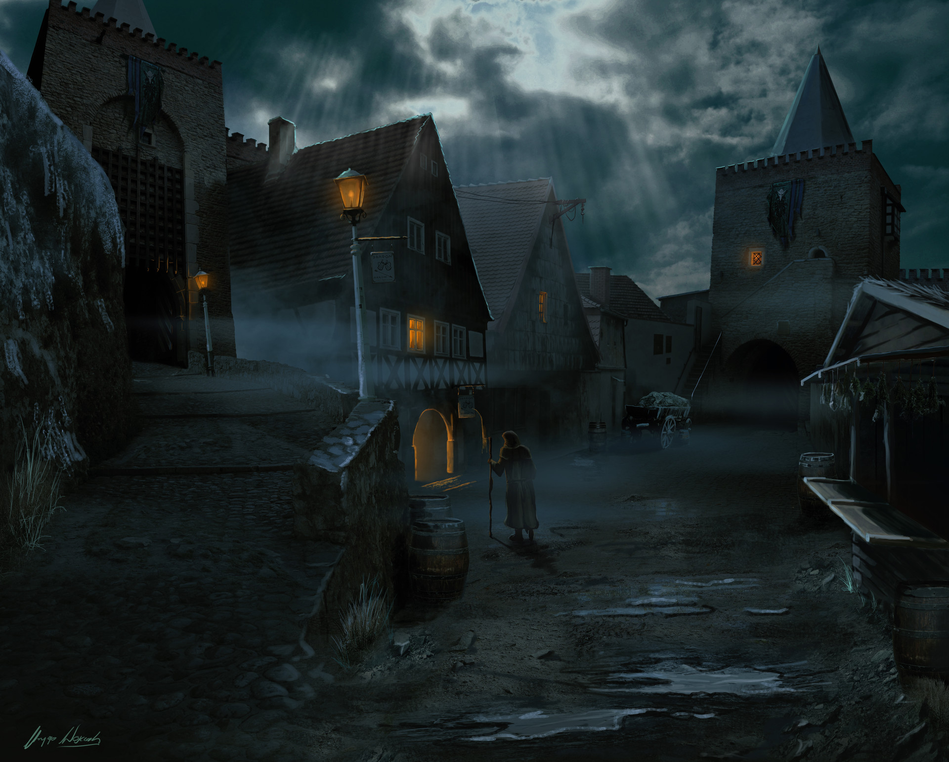 ArtStation - Middle age - Winter is coming