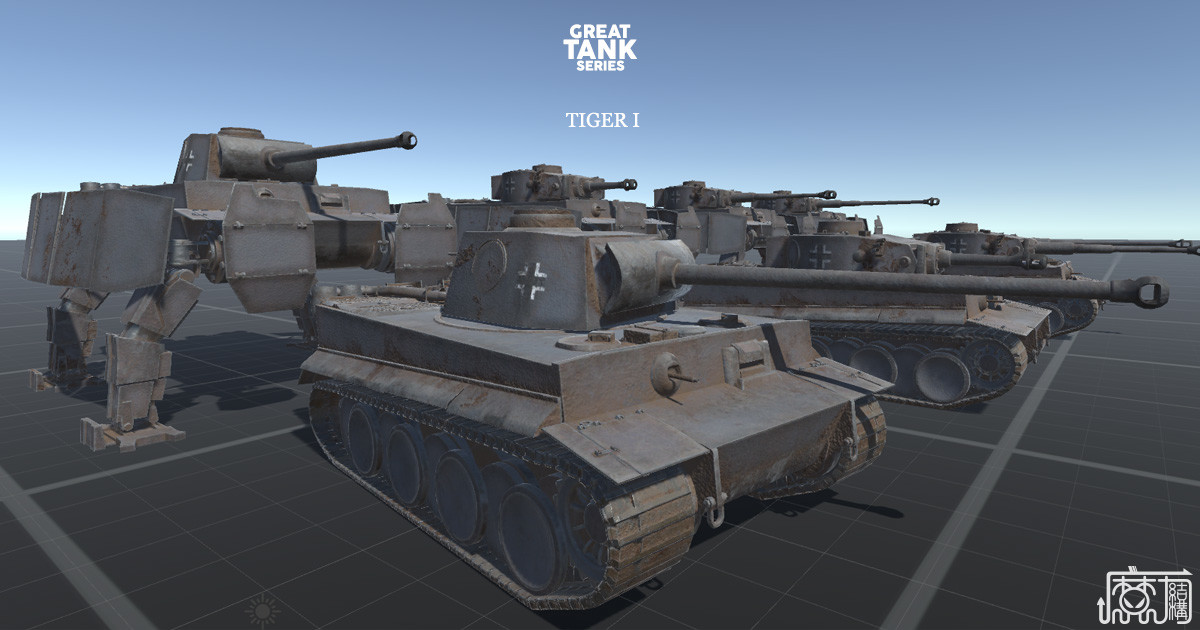 ArtStation - Tiger I, Hung-Tai Peng