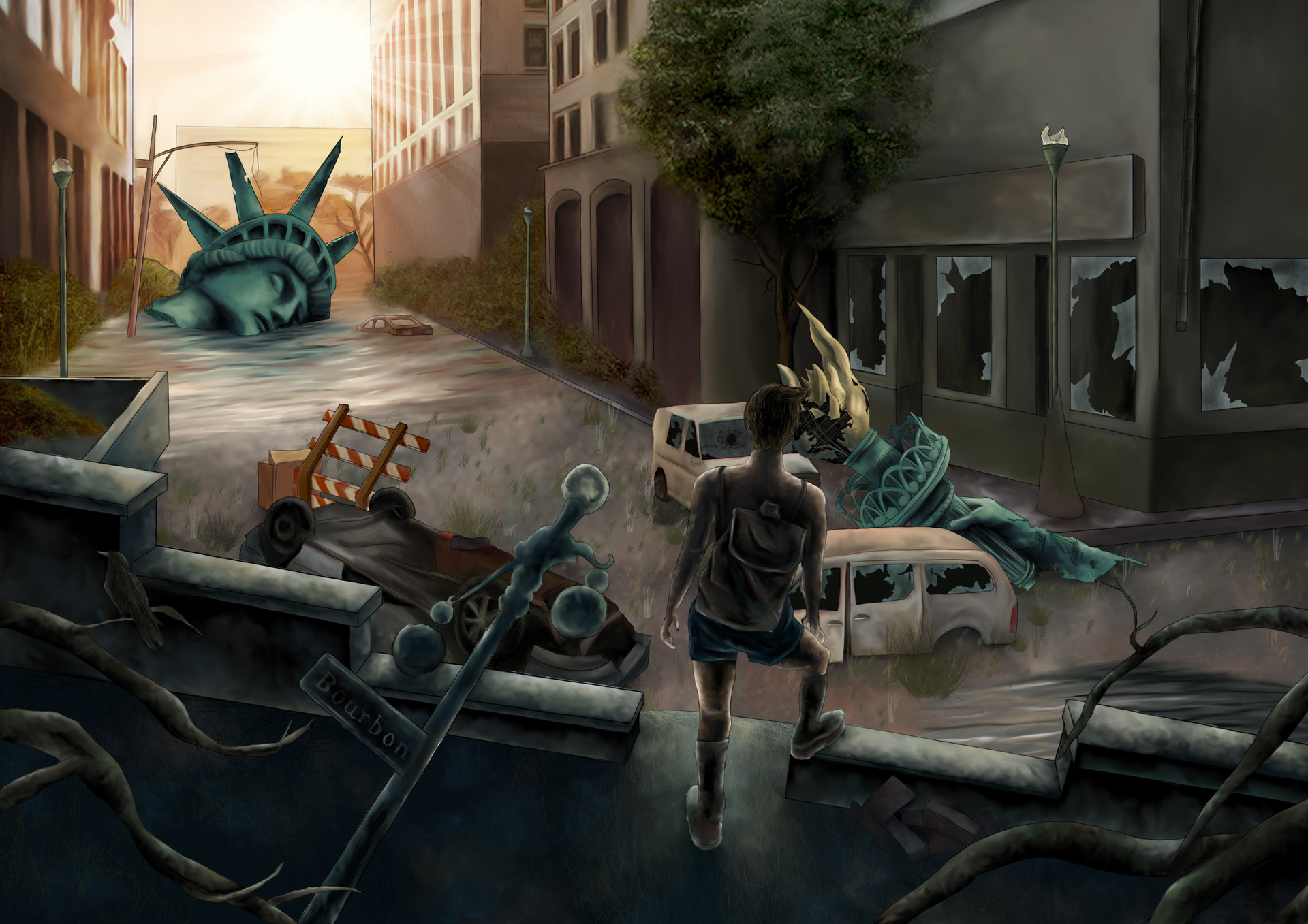 ArtStation - Post-apocalyptic concept art