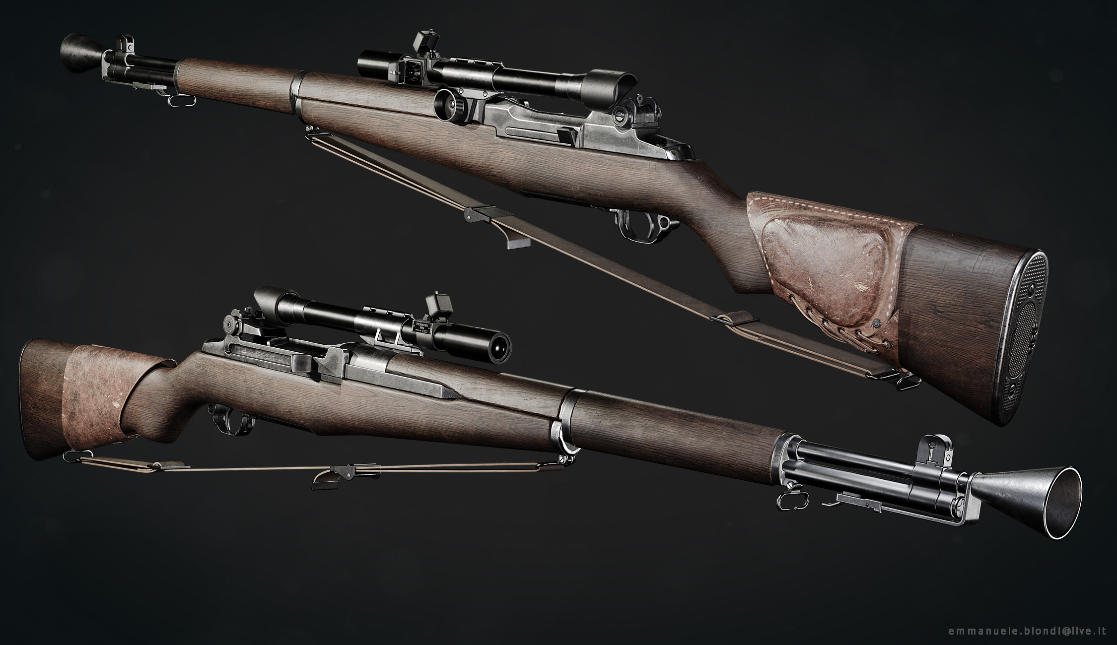 Emmanuele Biondi - Garand M1D - Sniper