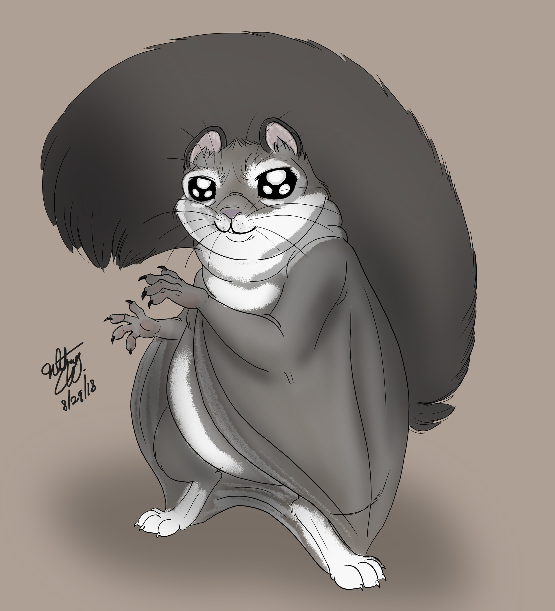 ArtStation - Flying Squirrel.