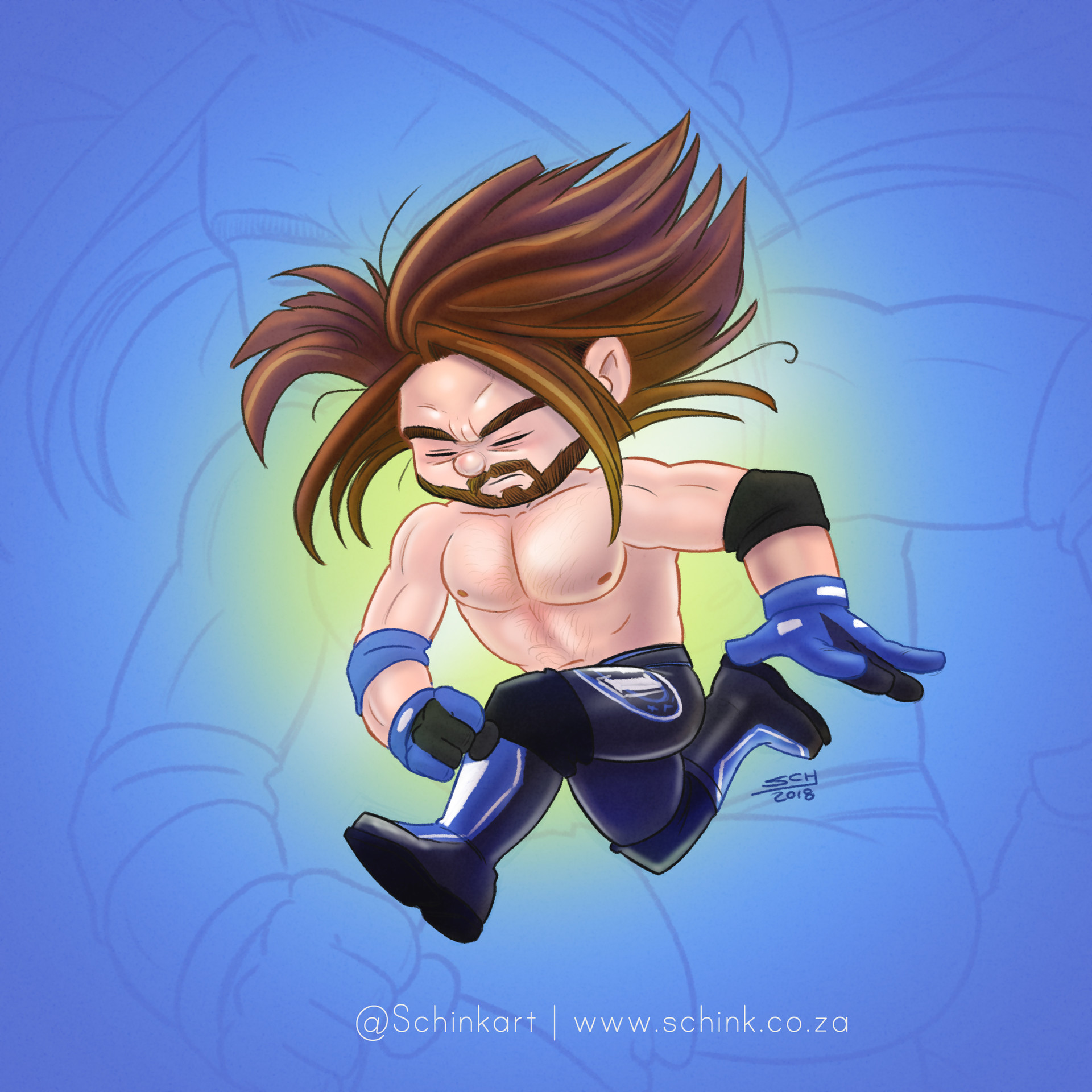 how to draw chibi aj styles