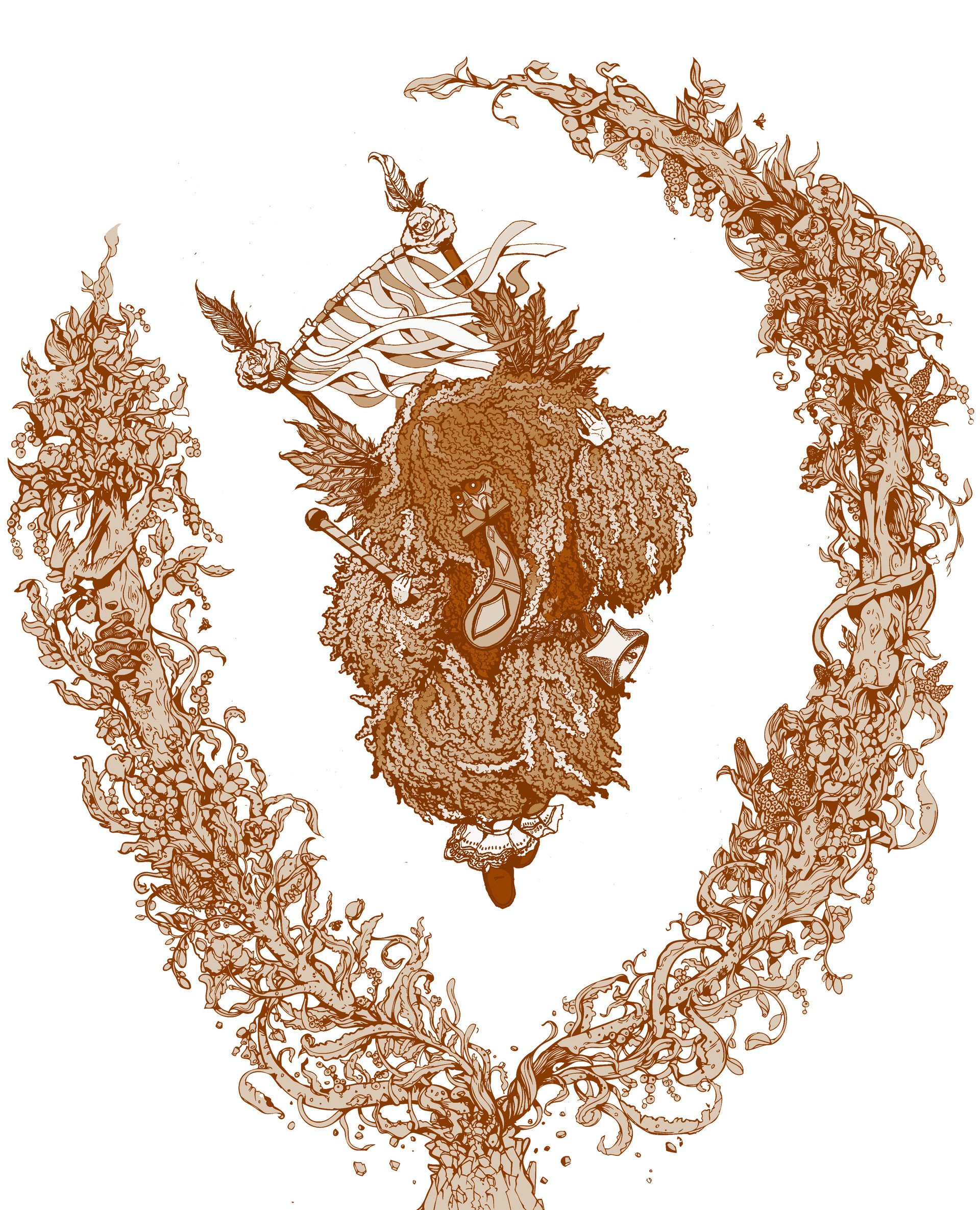 Mónika Gyuró - Busó illustrations