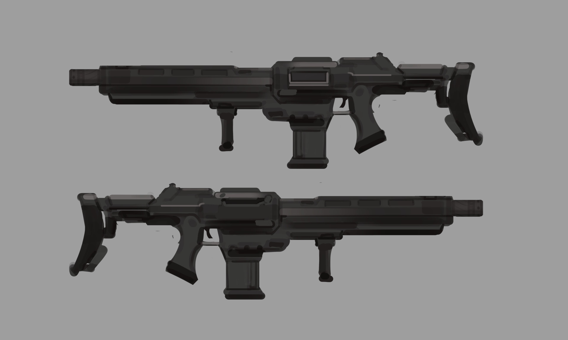 ArtStation - Assault rifle