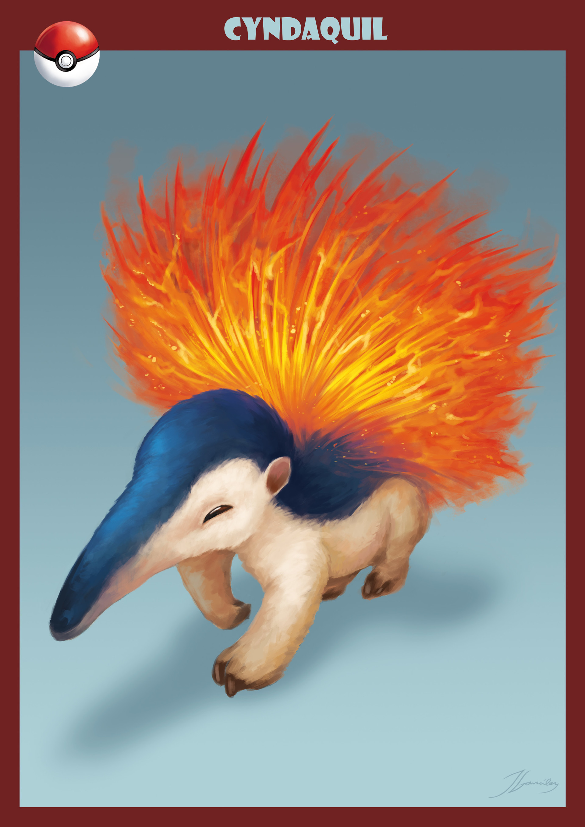 Realistic Cyndaquil