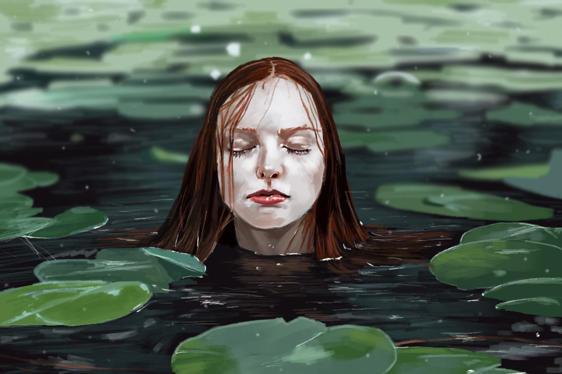 ArtStation - Girl in Water - illus study