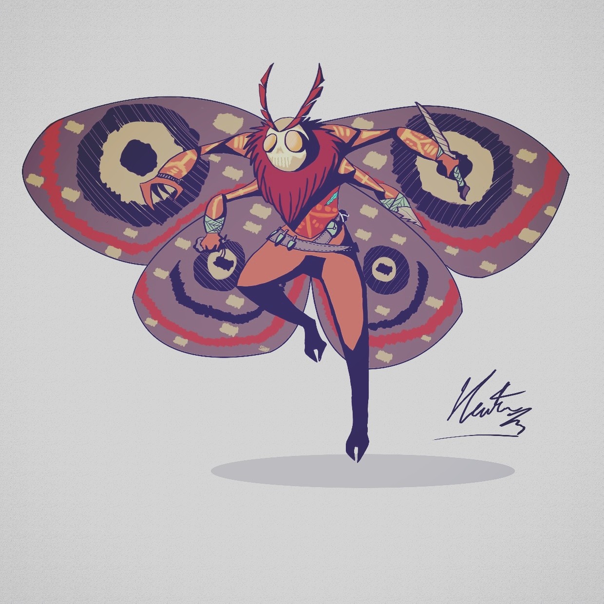 ArtStation - Assassin Moth