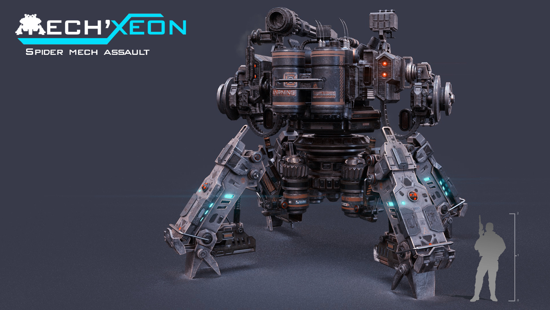 Nour Eldin Atia - Mech'Zeon [Spider mech assault]