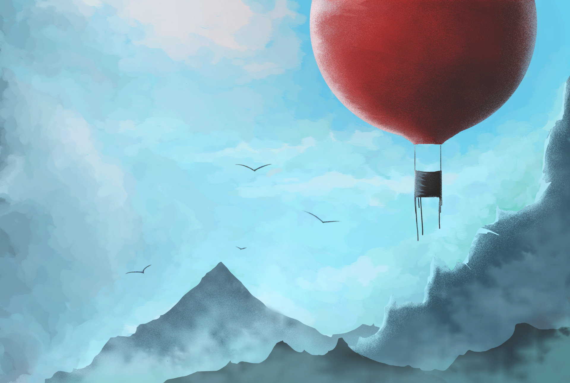 ArtStation - Red Ballon