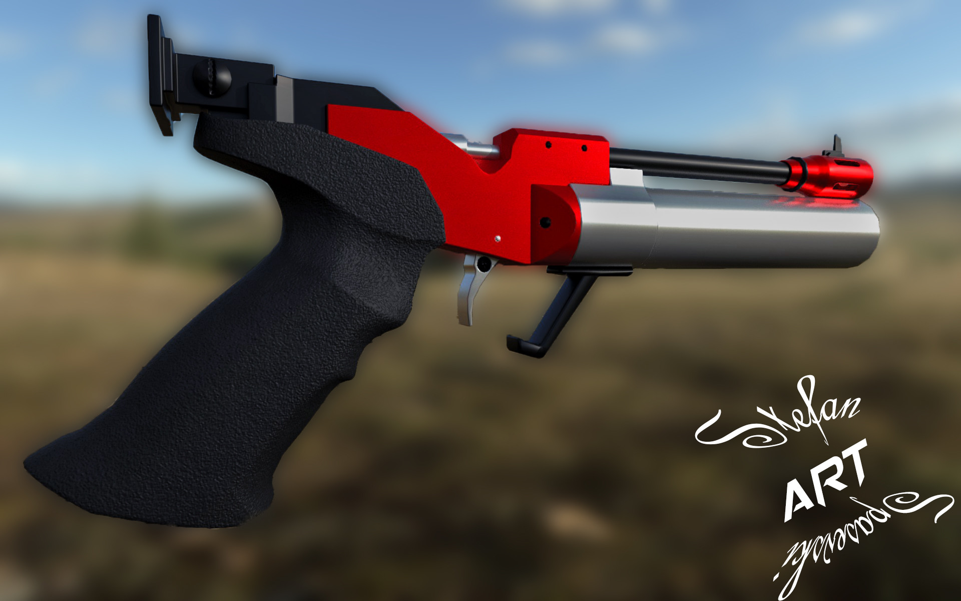 ArtStation - Feinwerkbau P11 Picolo Air Pistol