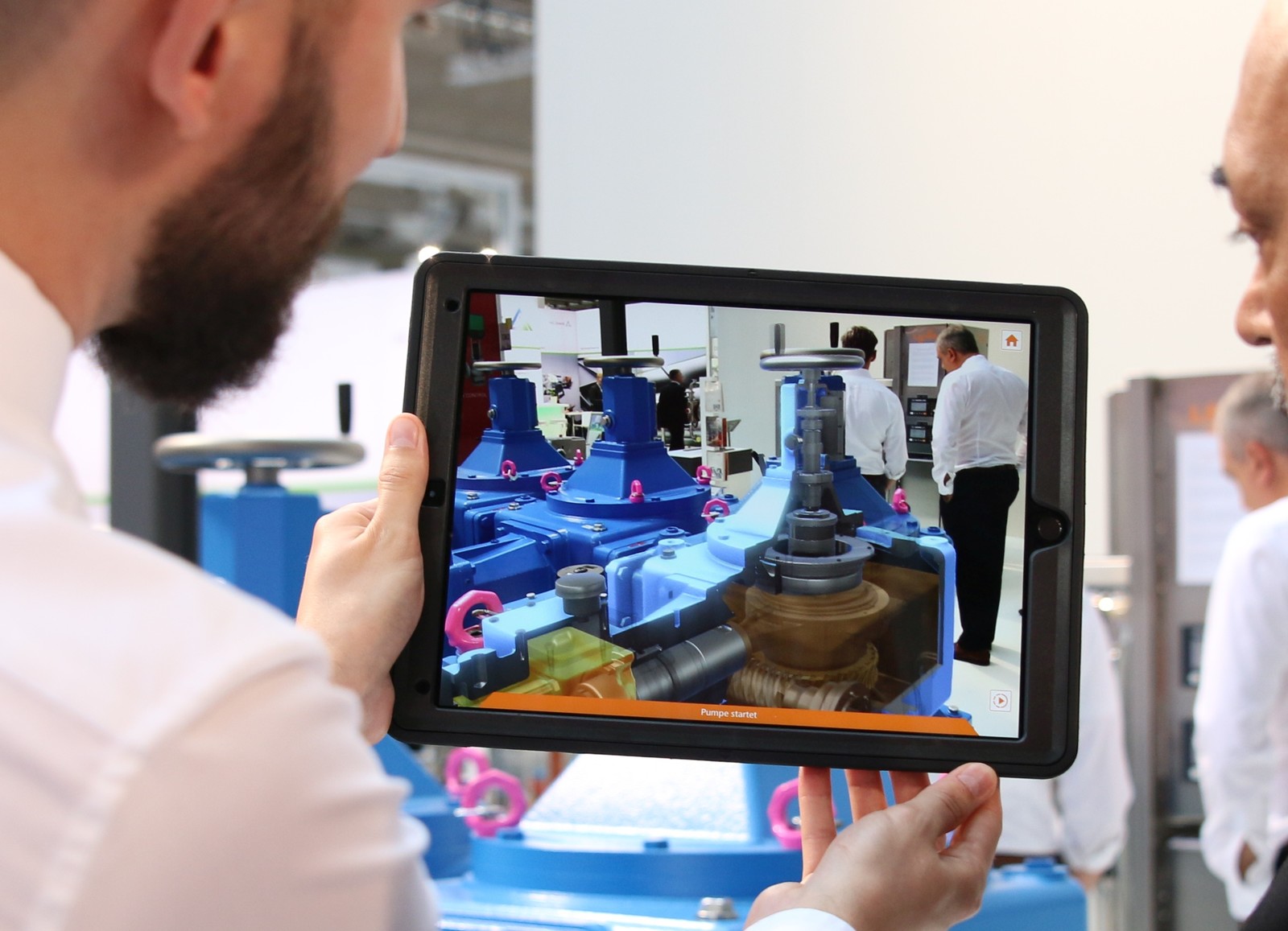 Philipp Hellmann - Augmented Reality Business App for LEWA @ Achema ...