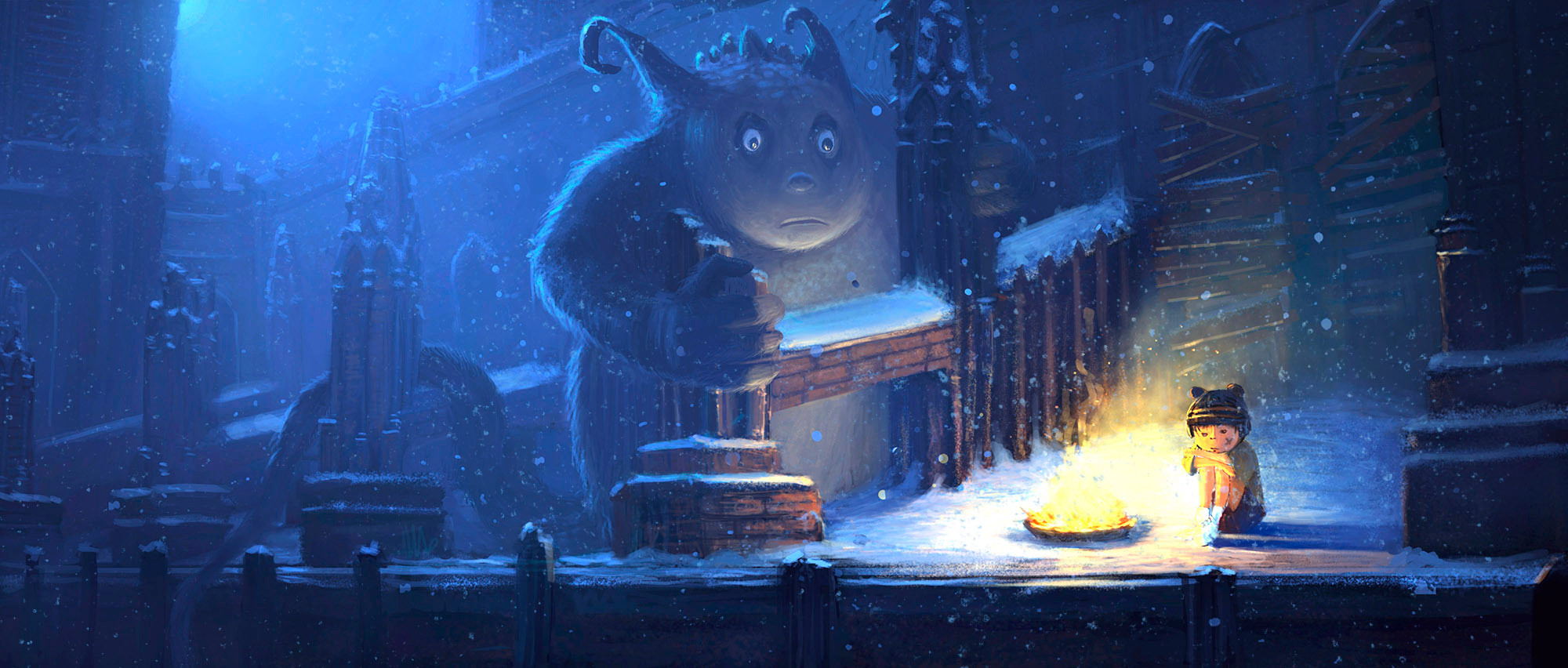 Totoro, by Emmanuel Shiu : r/ImaginaryGiants