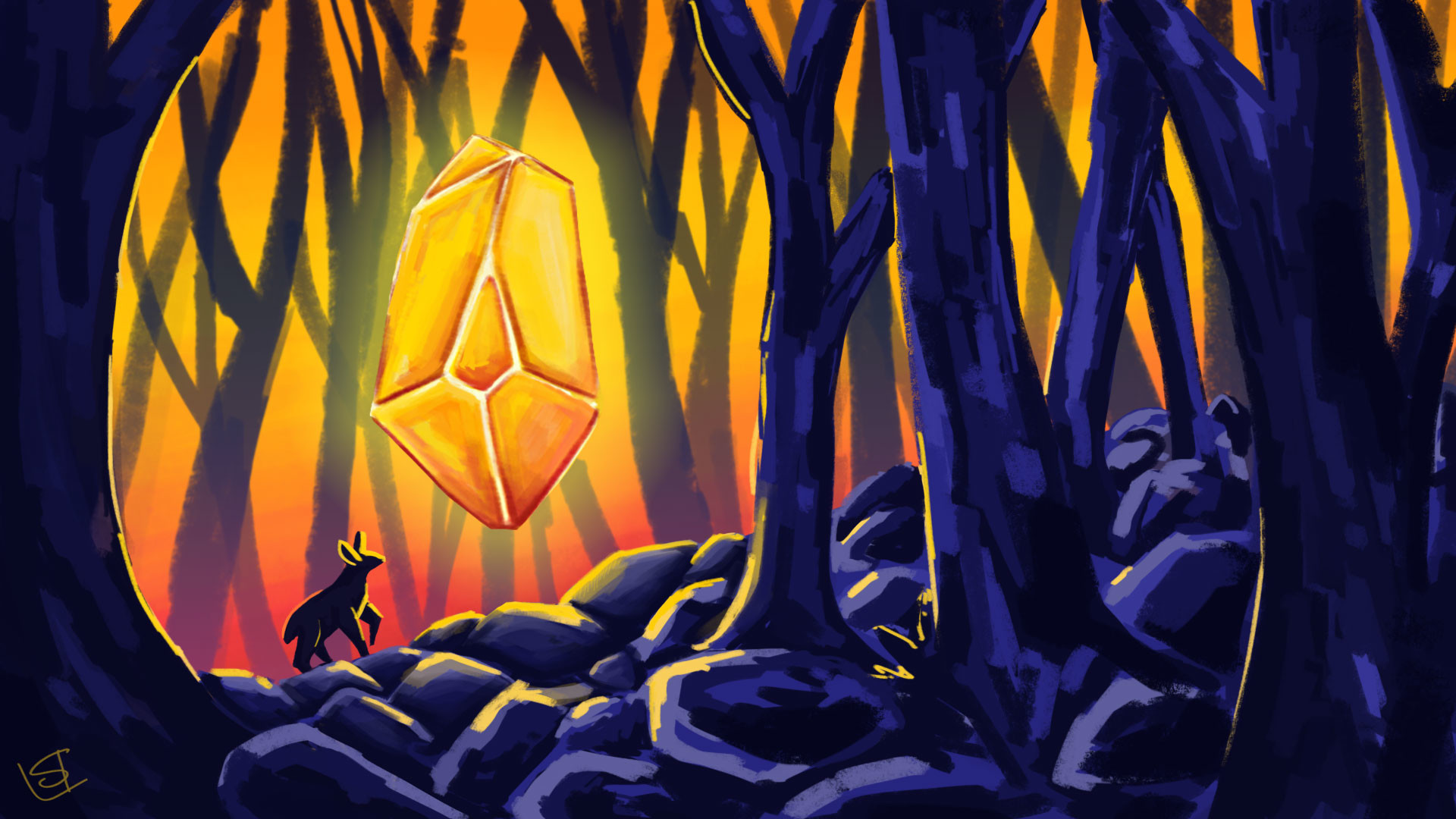 ArtStation - The Magic Crystal