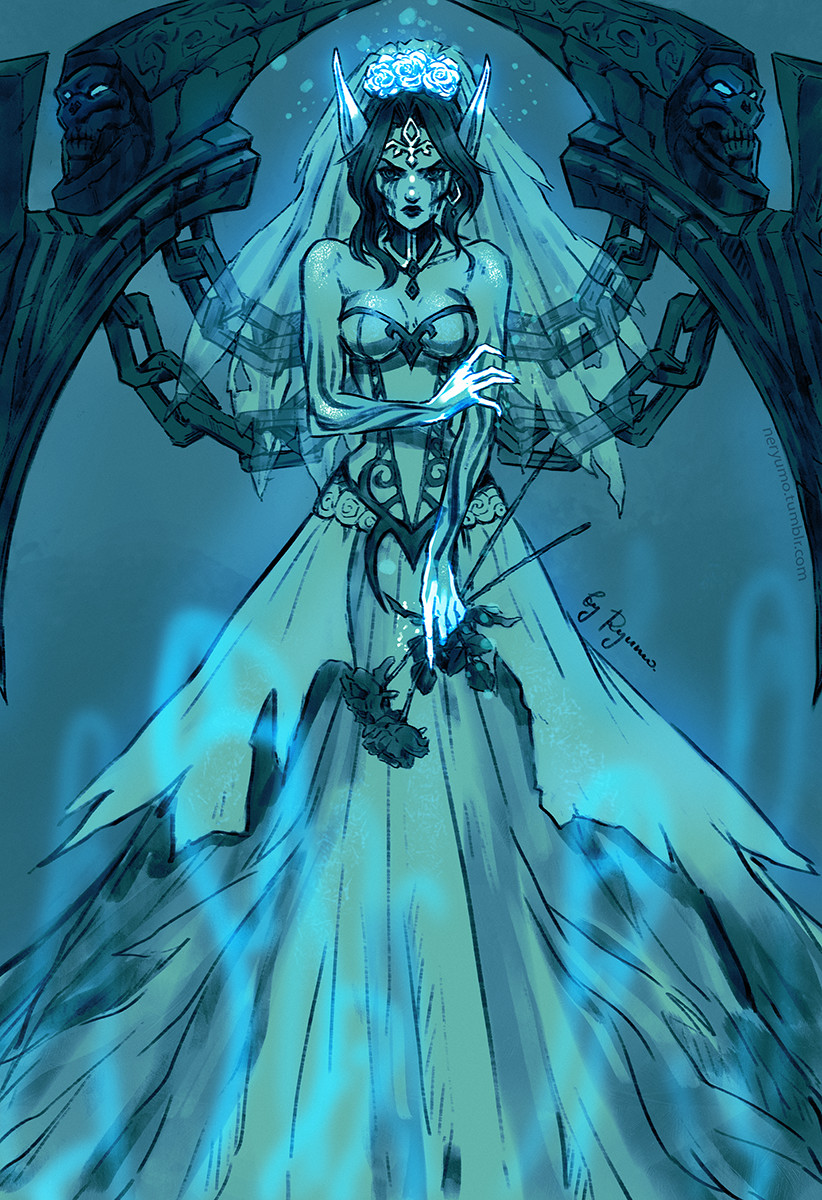 ArtStation - Morgana the Ghost Bride