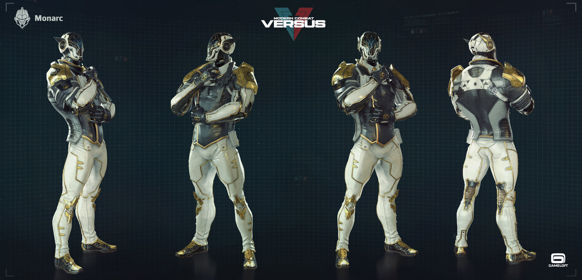 Rodrigue Pralier - Elegant Monark - Modern Combat Versus - Gameloft