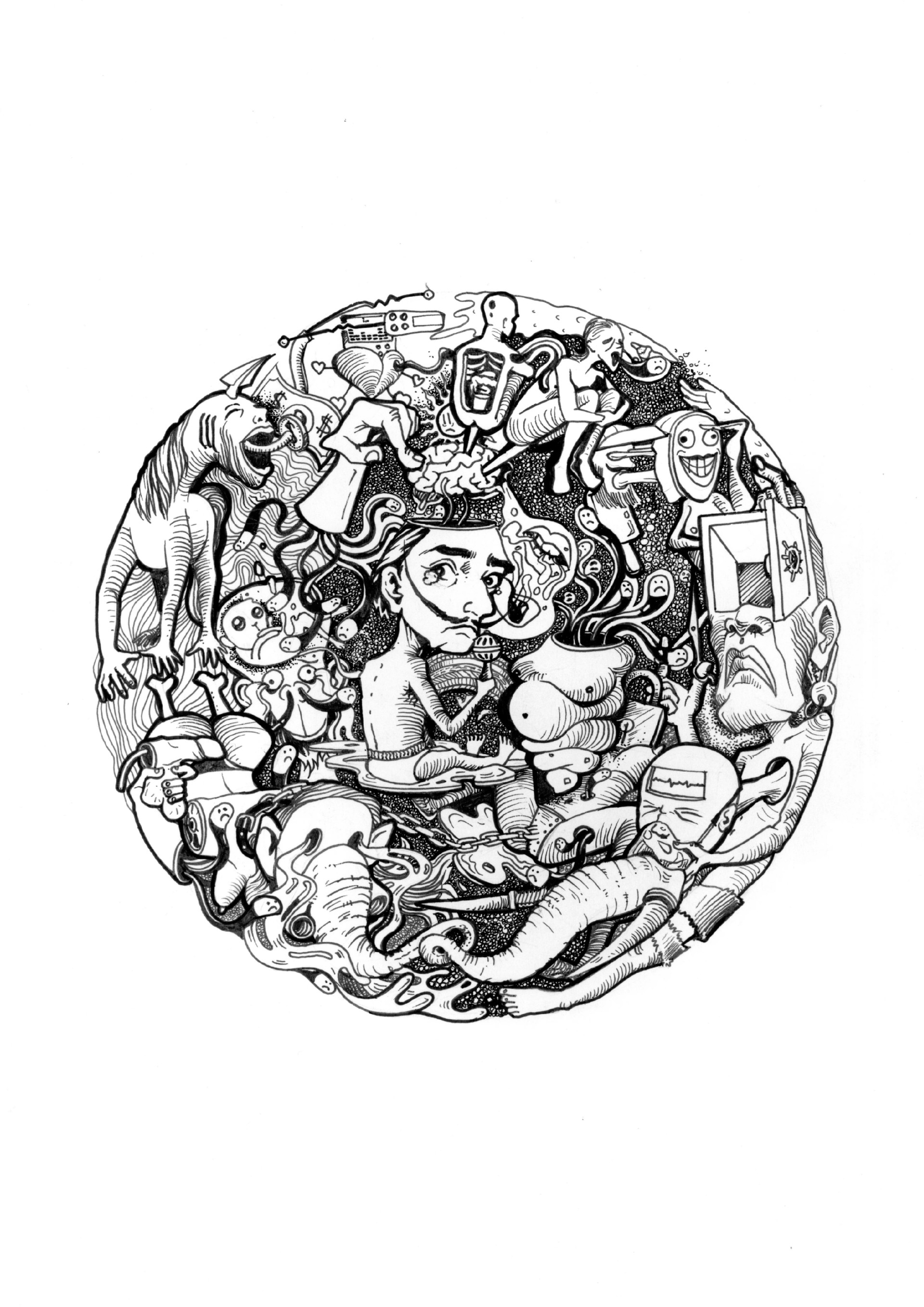 ArtStation - surrealist doodling