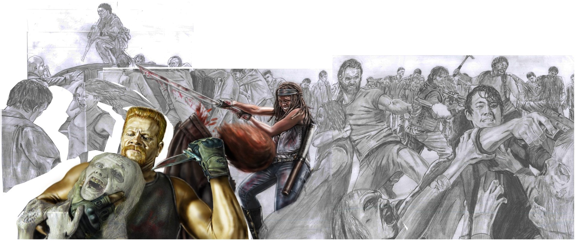 Michael Hardeman - The Walking Dead Battle