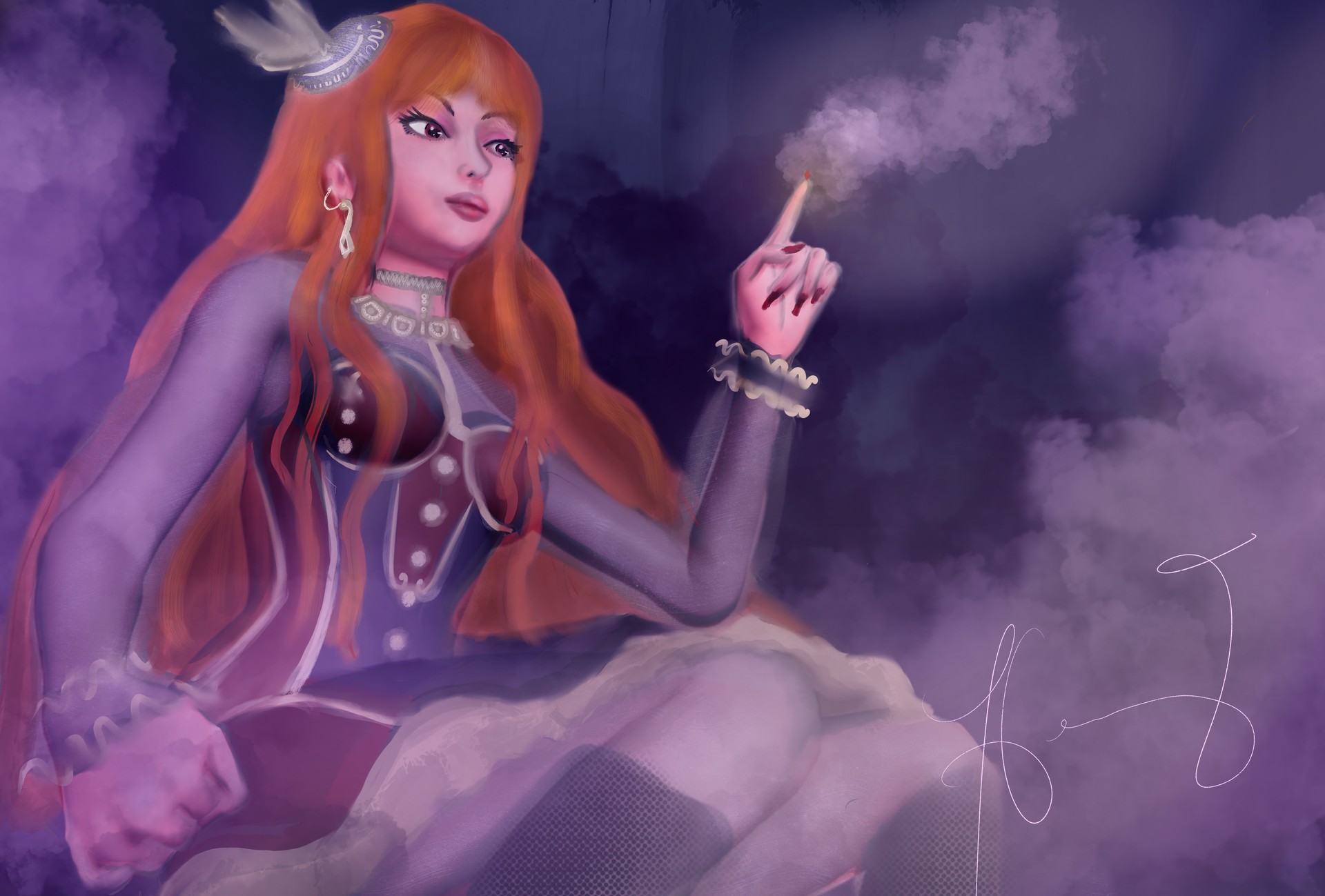 ArtStation - Steampunk witch