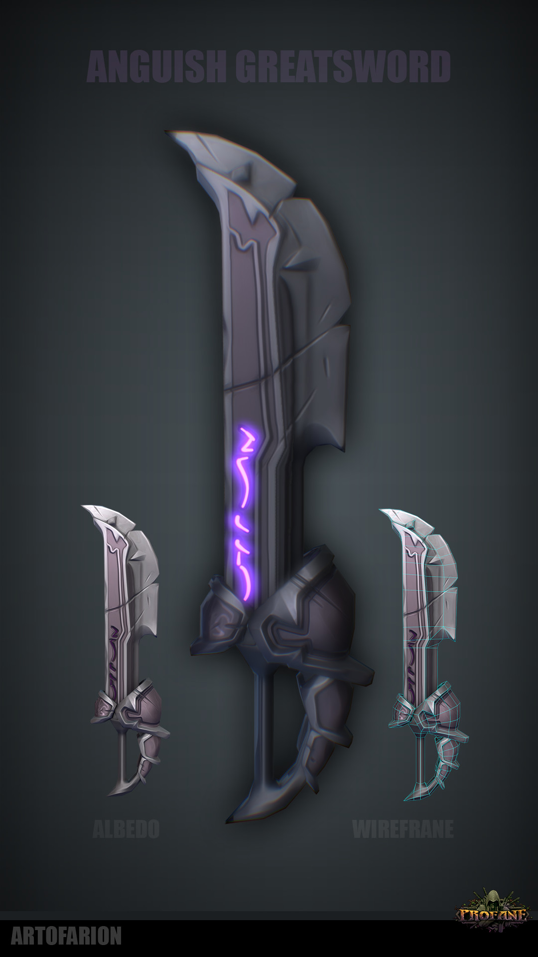 ArtStation - Arena weapon set - PROFANE