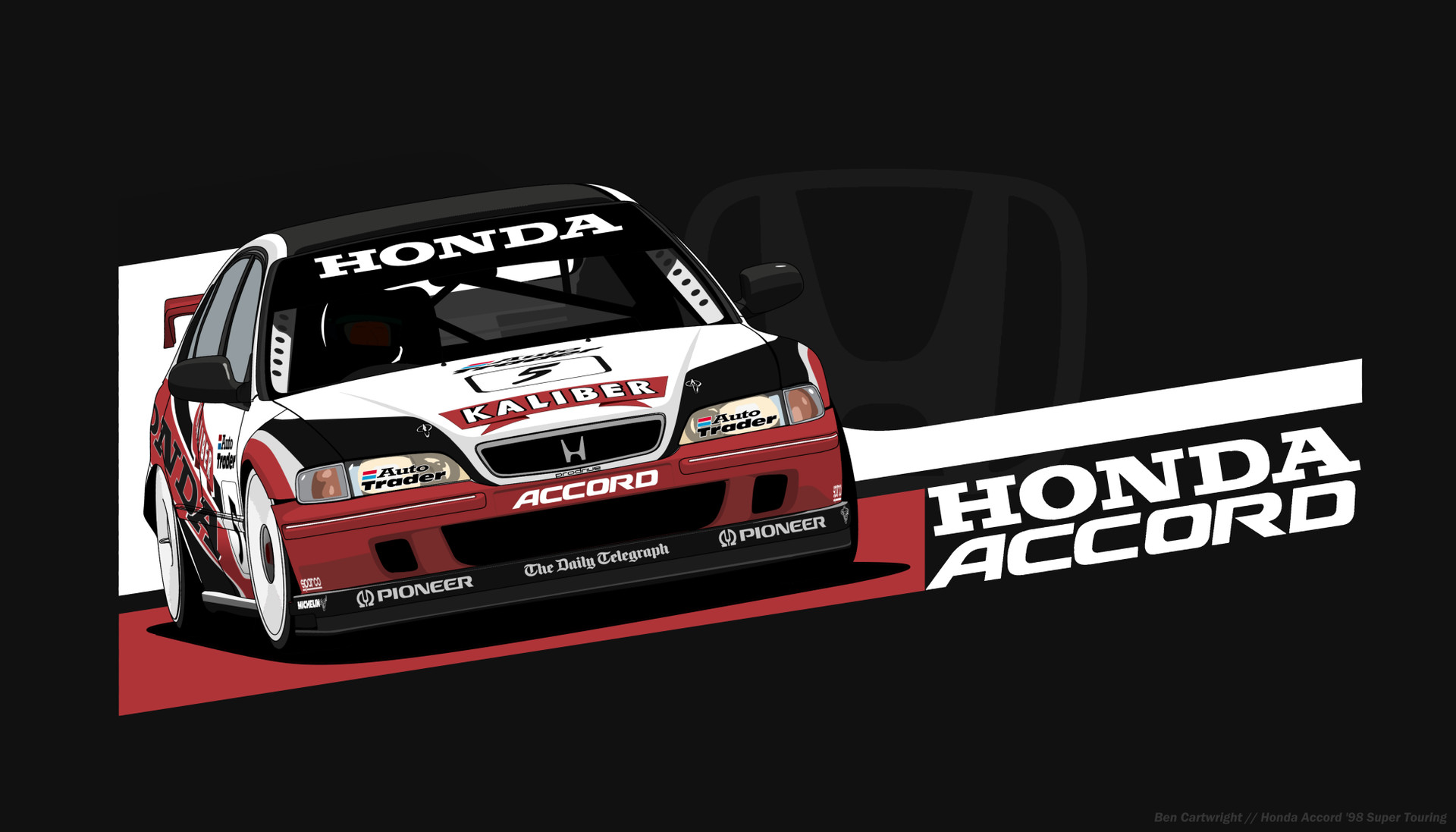 Ben - Honda Accord BTCC Super Touring #5 James Thompson