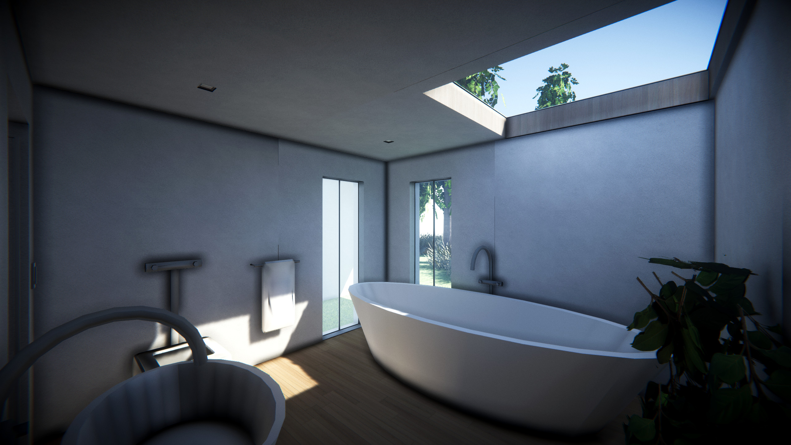 SHcreations - Luxury Bungalow Unity Realtime GI Test