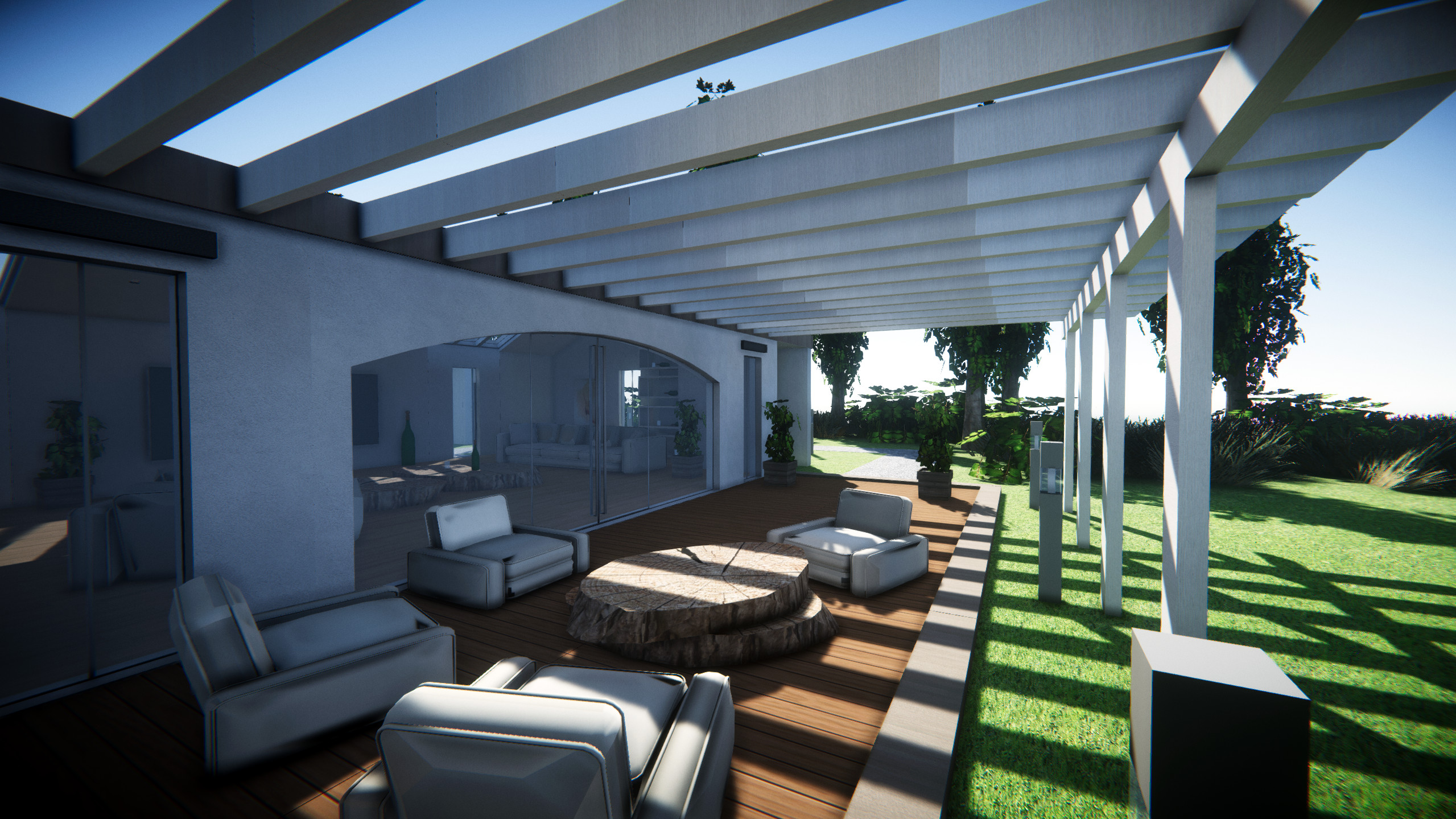 SHcreations - Luxury Bungalow Unity Realtime GI Test