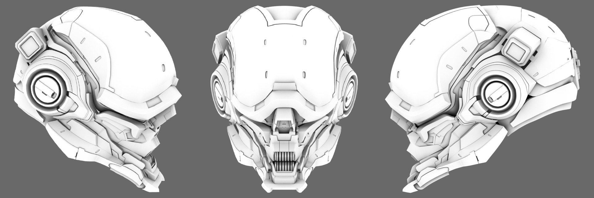 ArtStation - Robot Head