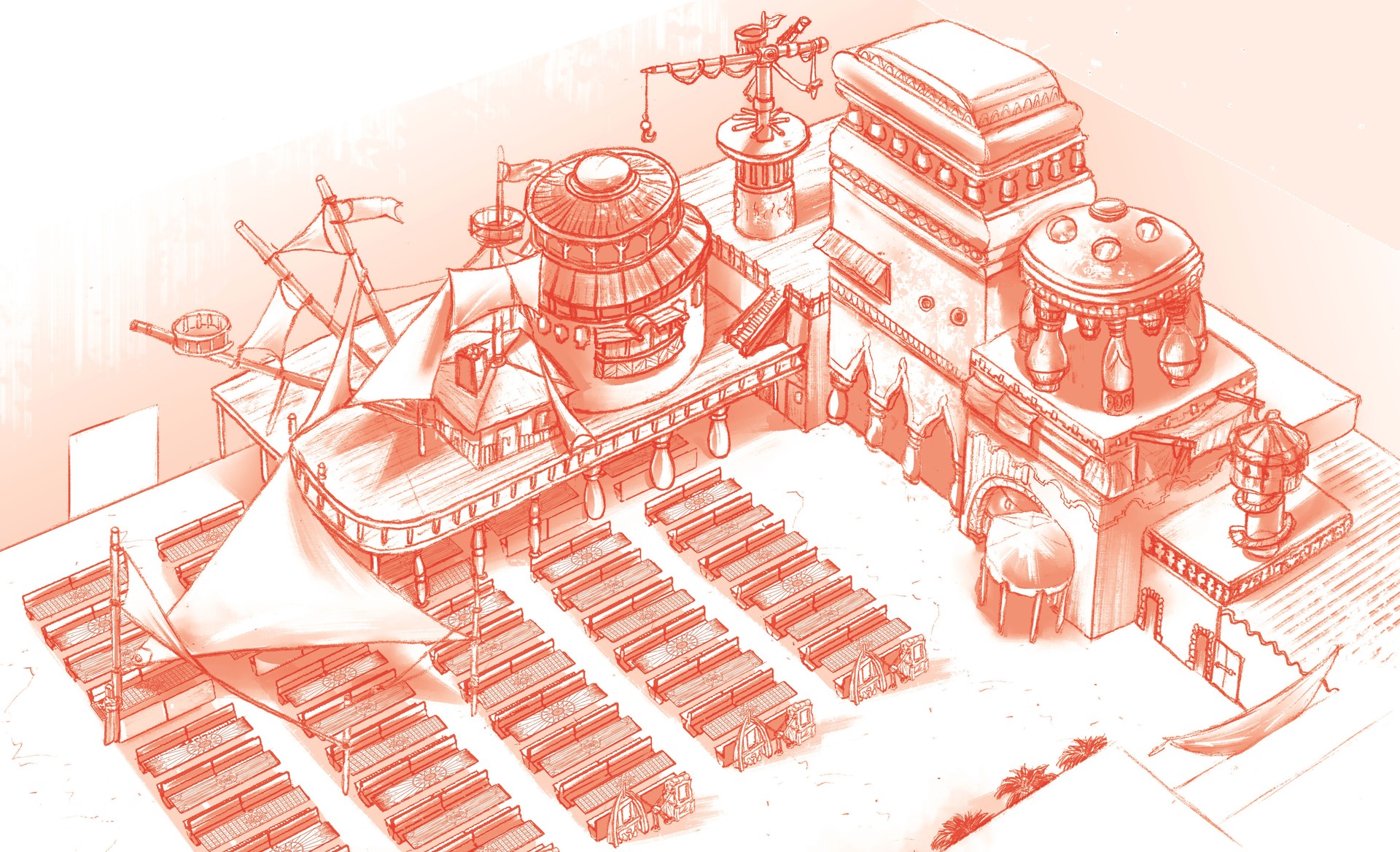 ArtStation - Oriental project