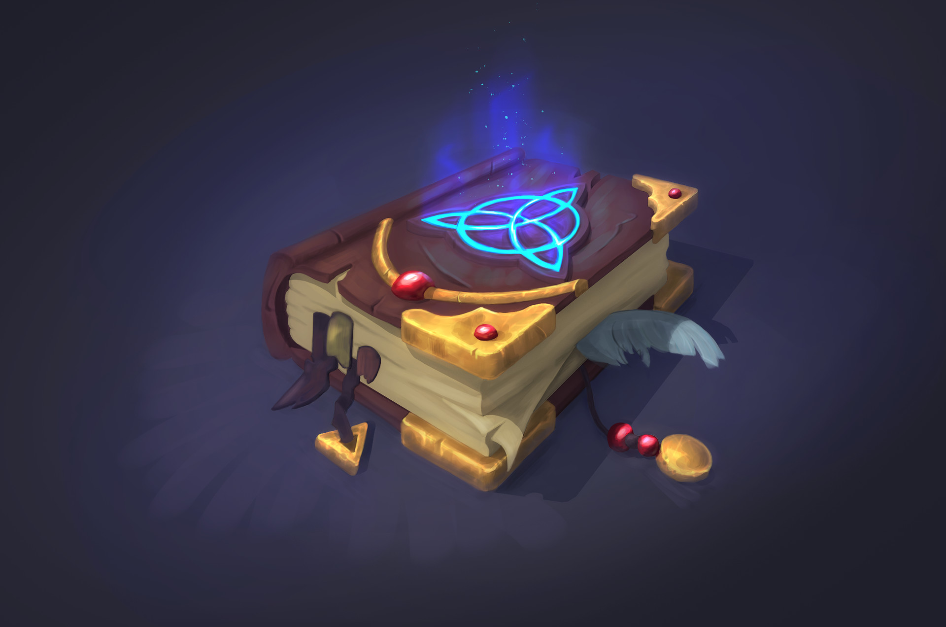 ArtStation - Charmed book