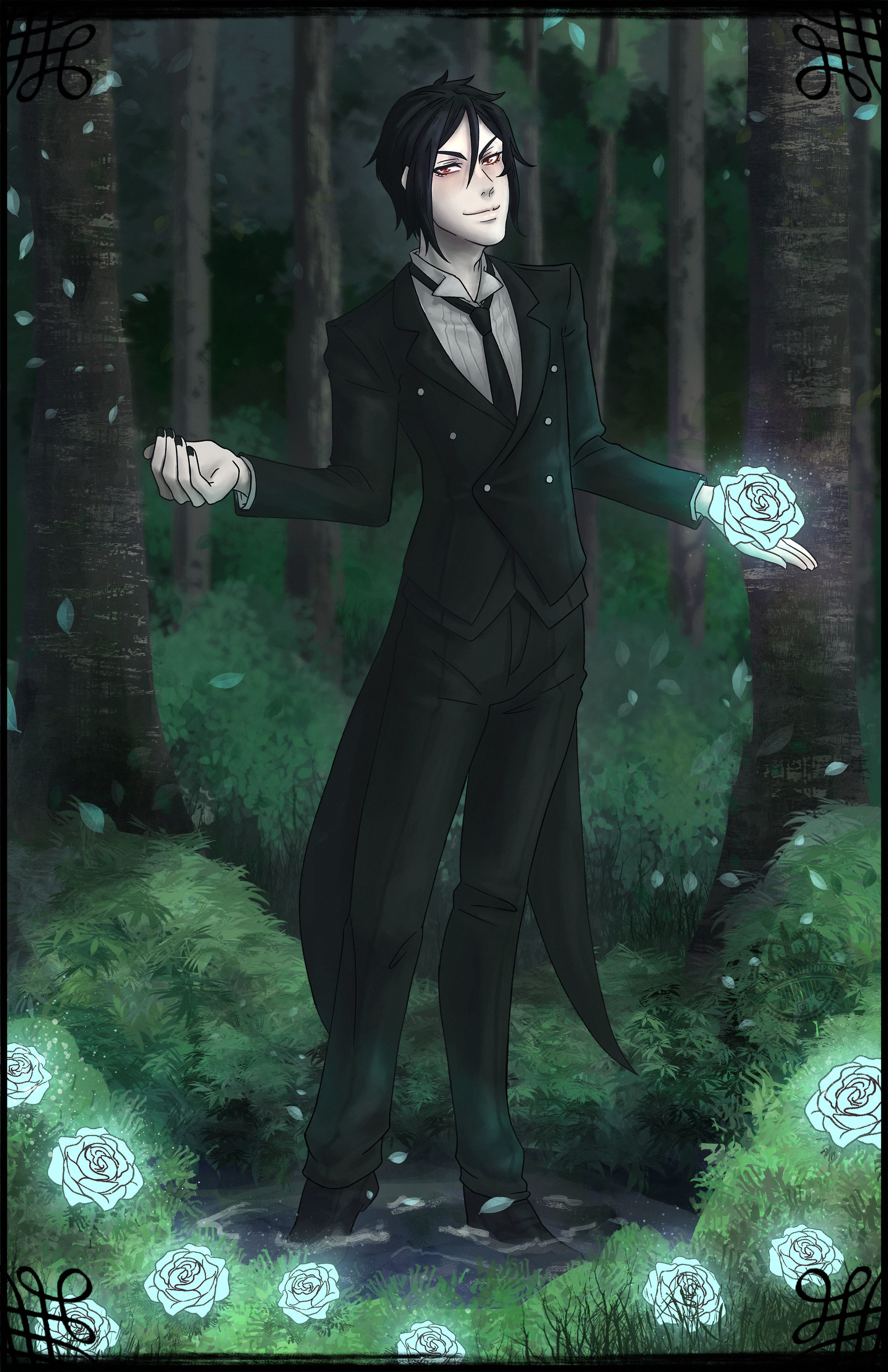 April Clement - Sebastian Michaelis and the Blue Roses