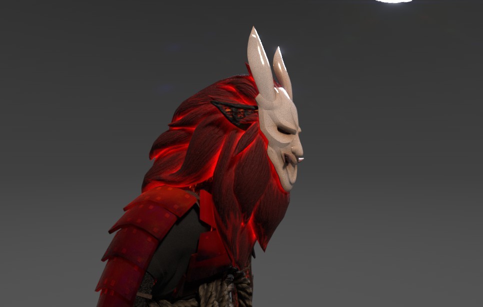 ArtStation - Akuma, a demonic being Remake