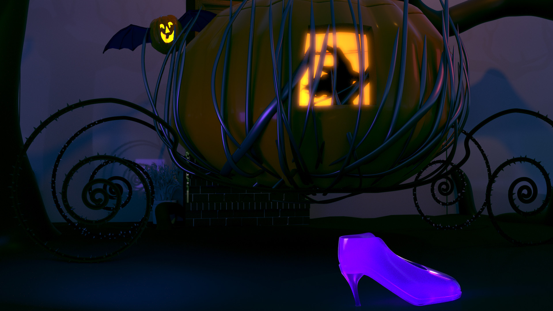 ArtStation - Pumpkin Car