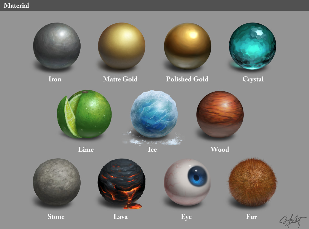 ArtStation - Material Studies