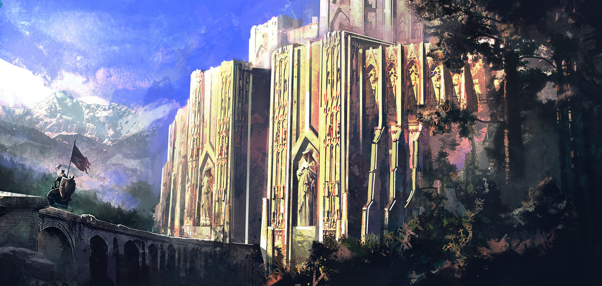 ArtStation - White fortress