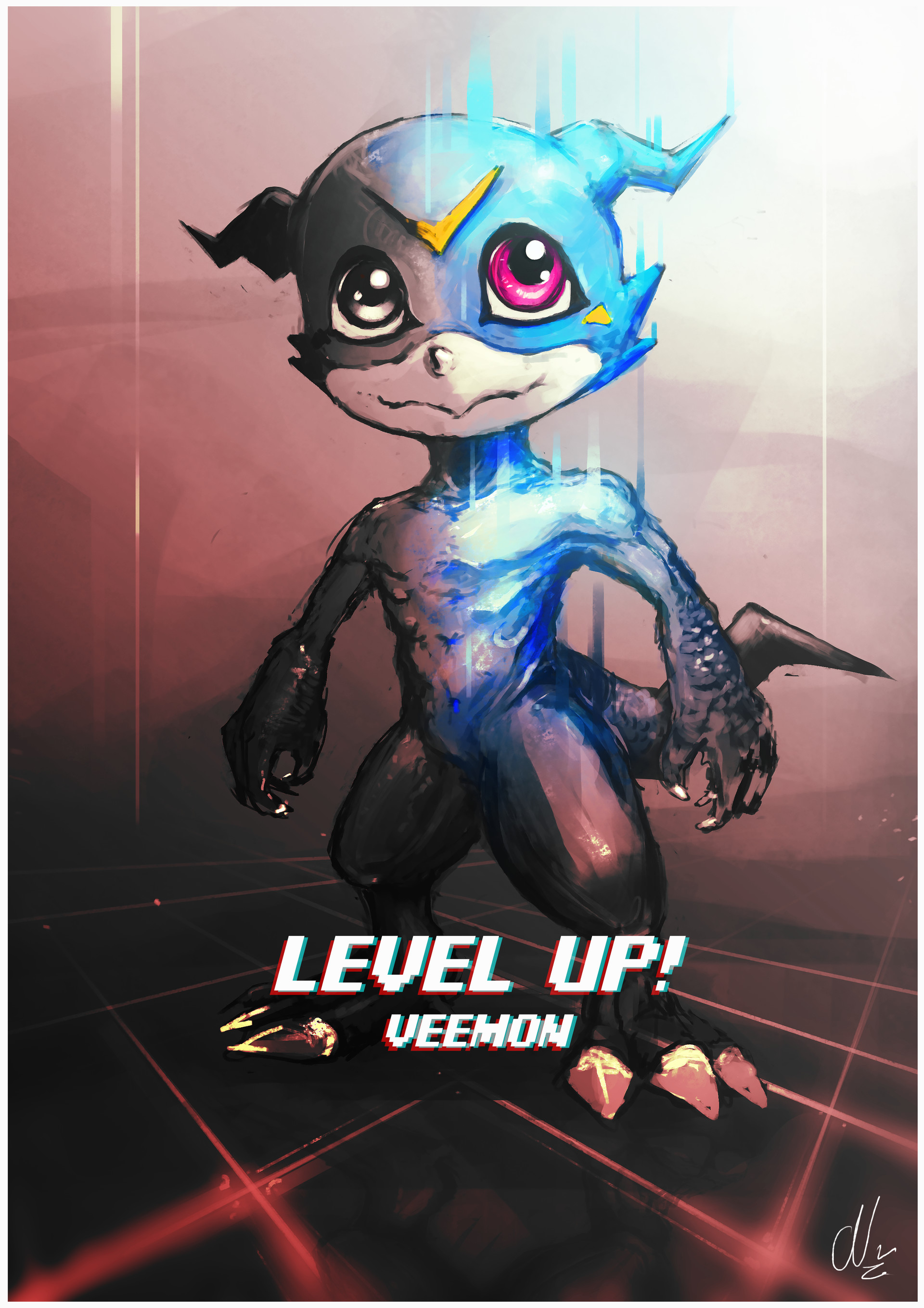 ArtStation - Veemon fan art