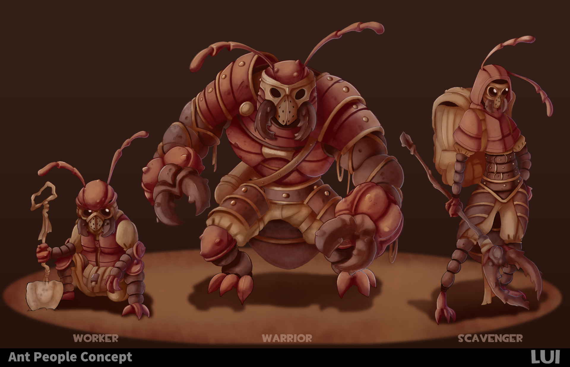 ArtStation - Ant People Concept