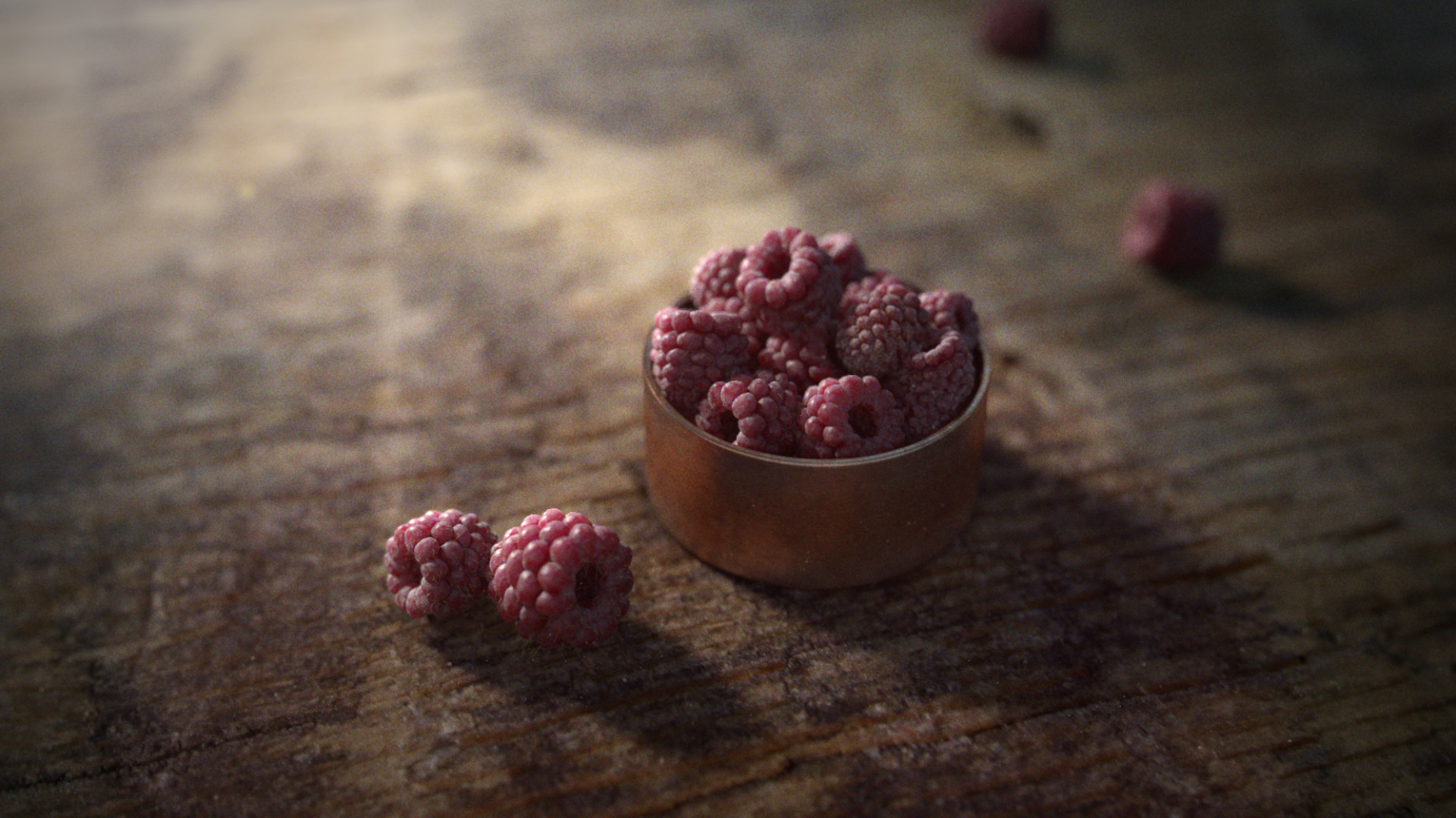 ArtStation - 3D Still Life | Raspberries