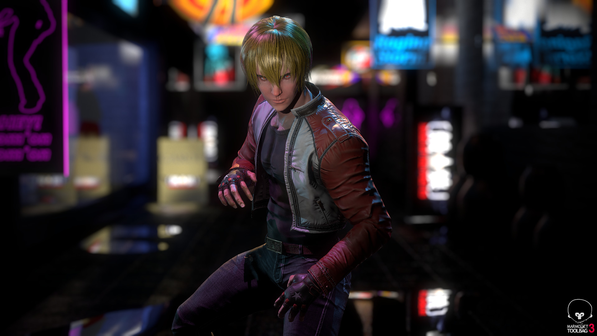 ArtStation - Rock Howard (KOF Fan Art)