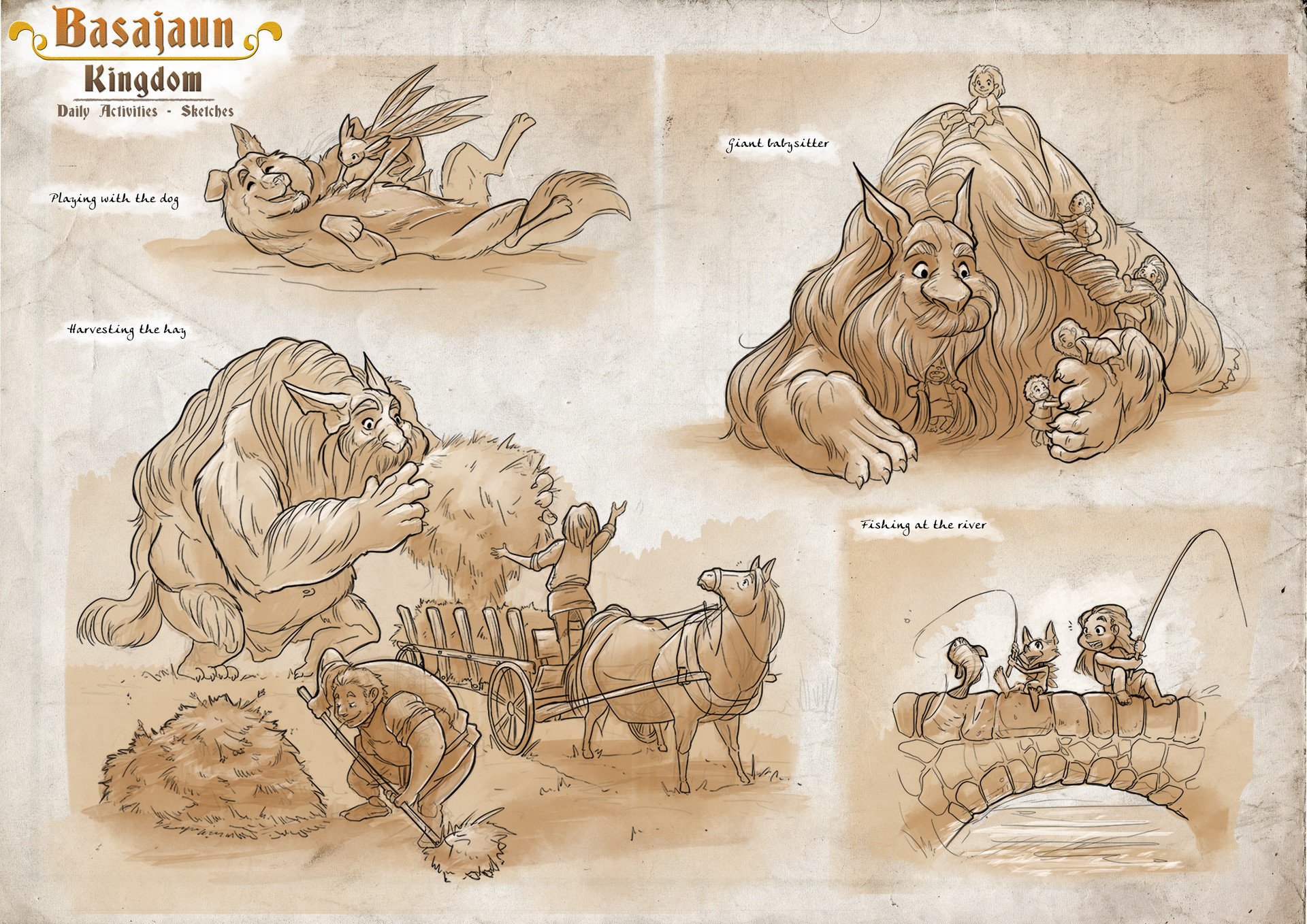 ArtStation - Basajaun Kingdom