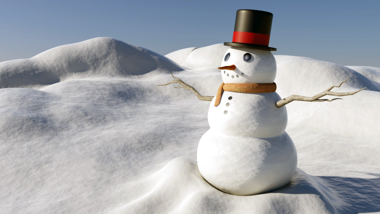 ArtStation - Snowman