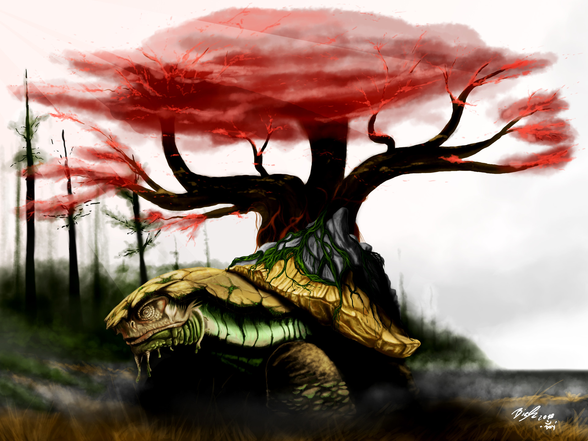 ArtStation - Giant Turtle