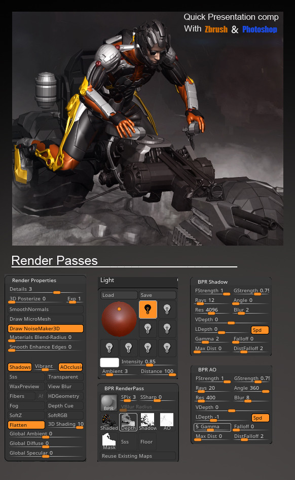 ArtStation - Tutorial Render.