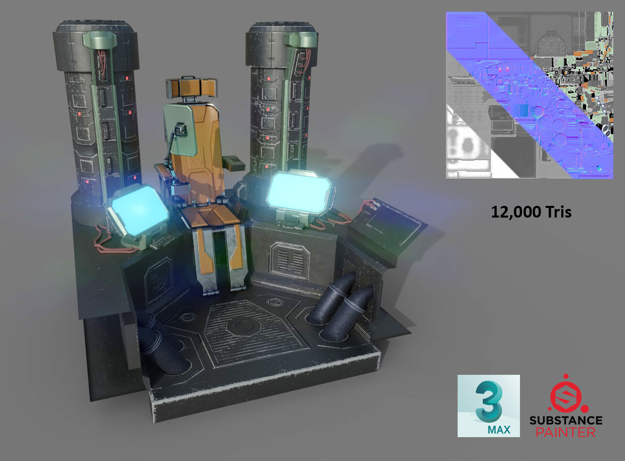 ArtStation - Chamber Interior