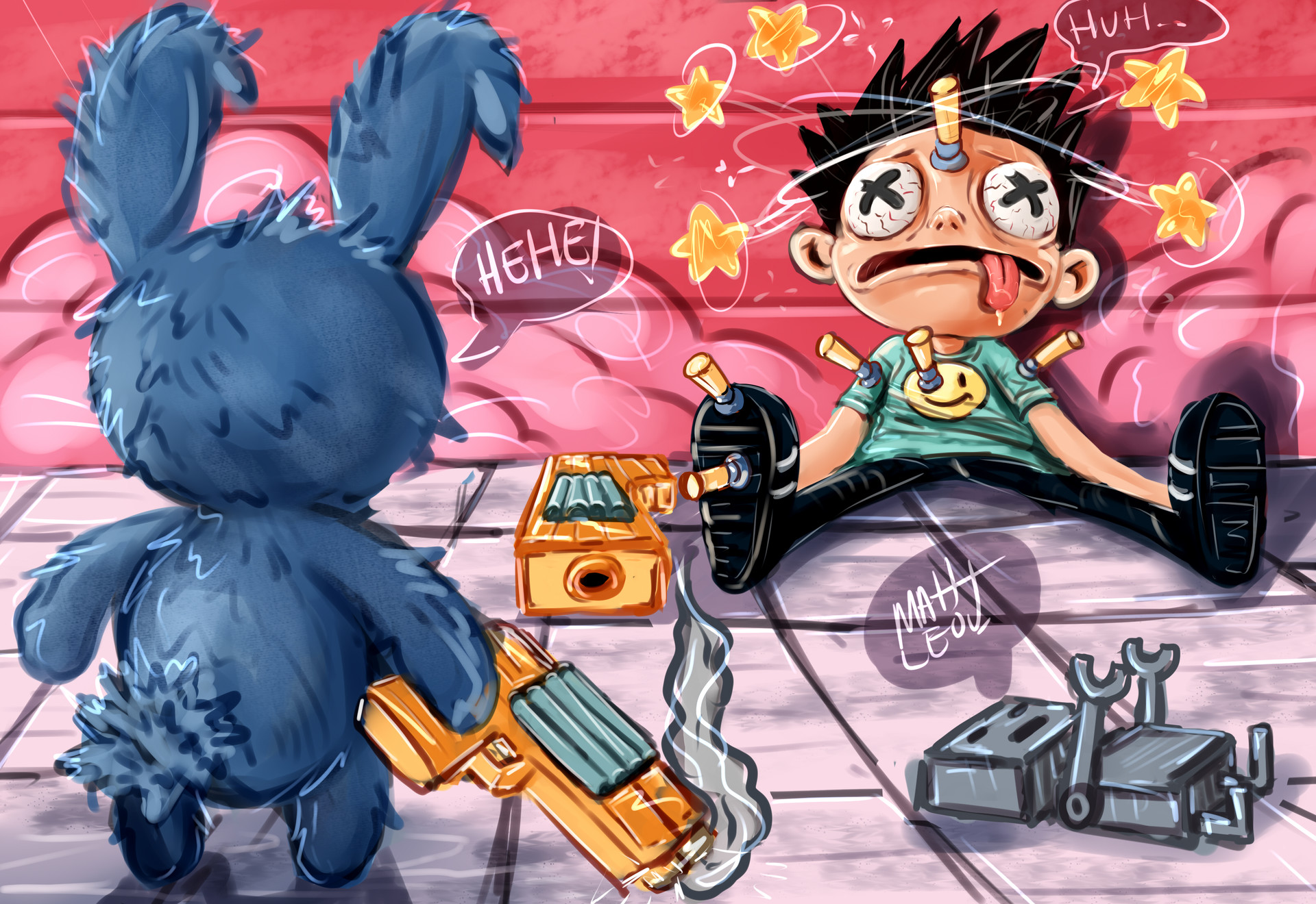 ArtStation - Mad Tricksters (ocs)