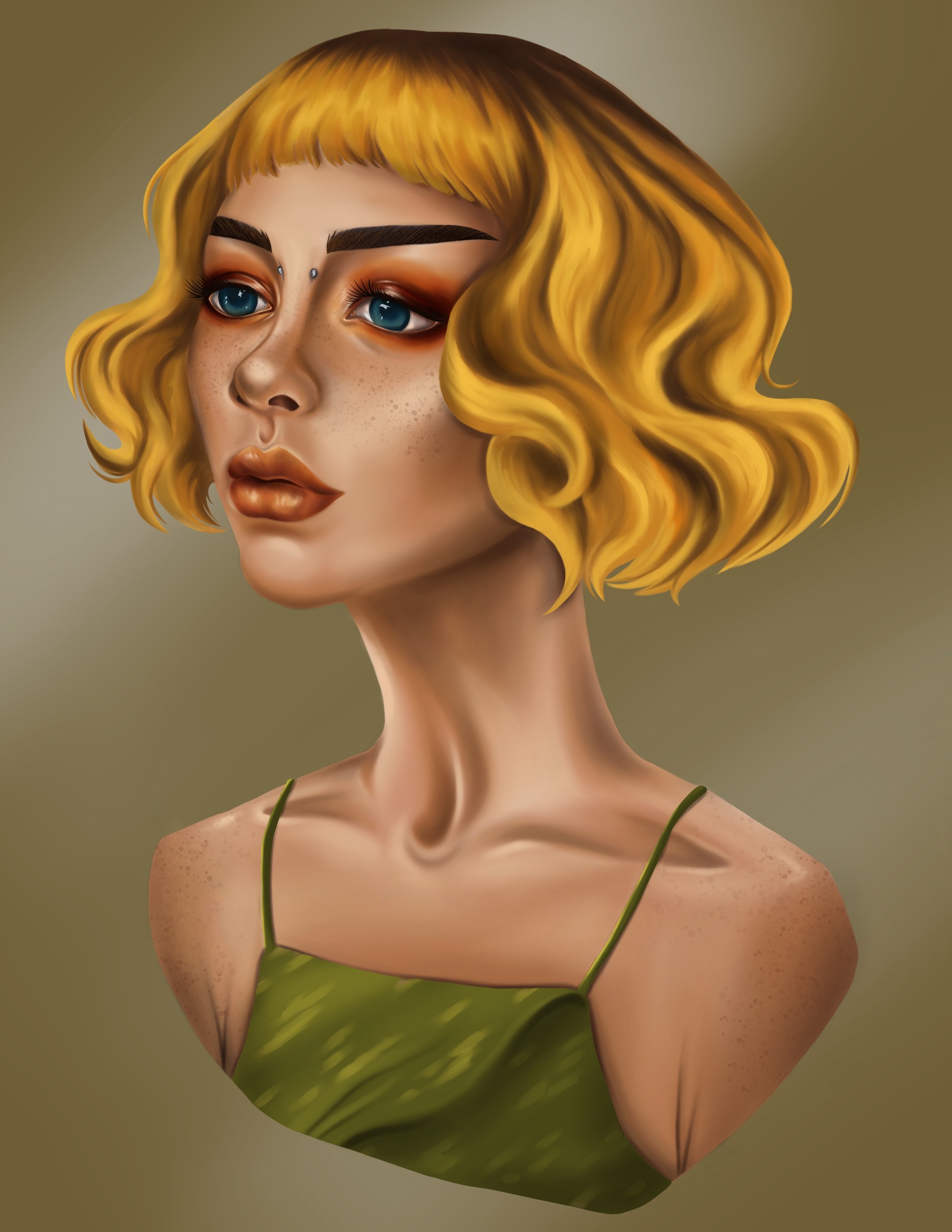 ArtStation - Olive Portrait