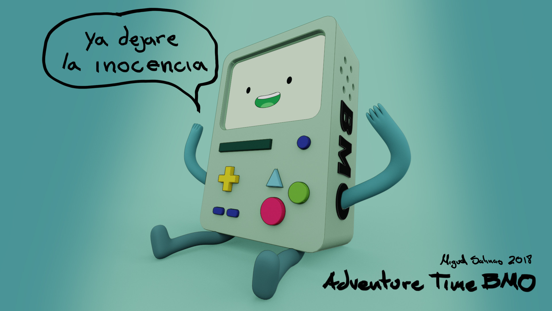 ArtStation - Adventure Time BMO