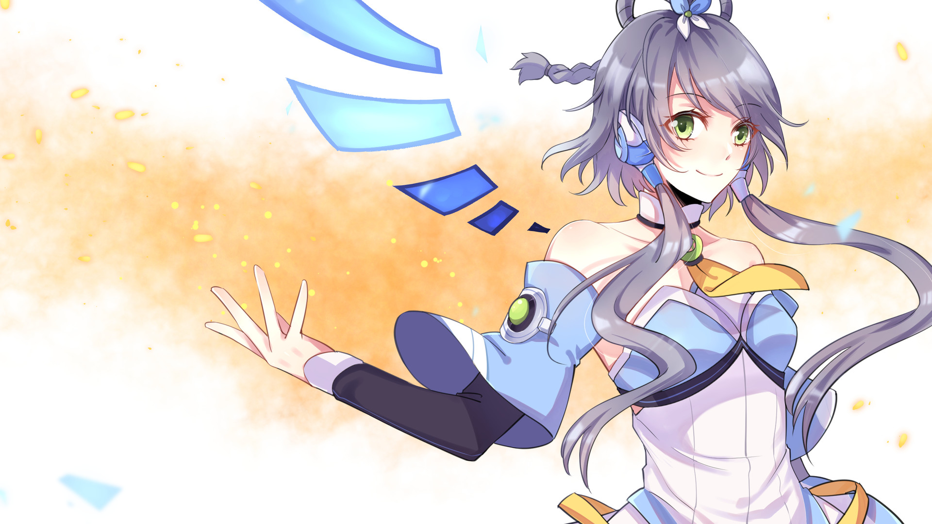 ArtStation - VOCALOID & original song advertising drawing.