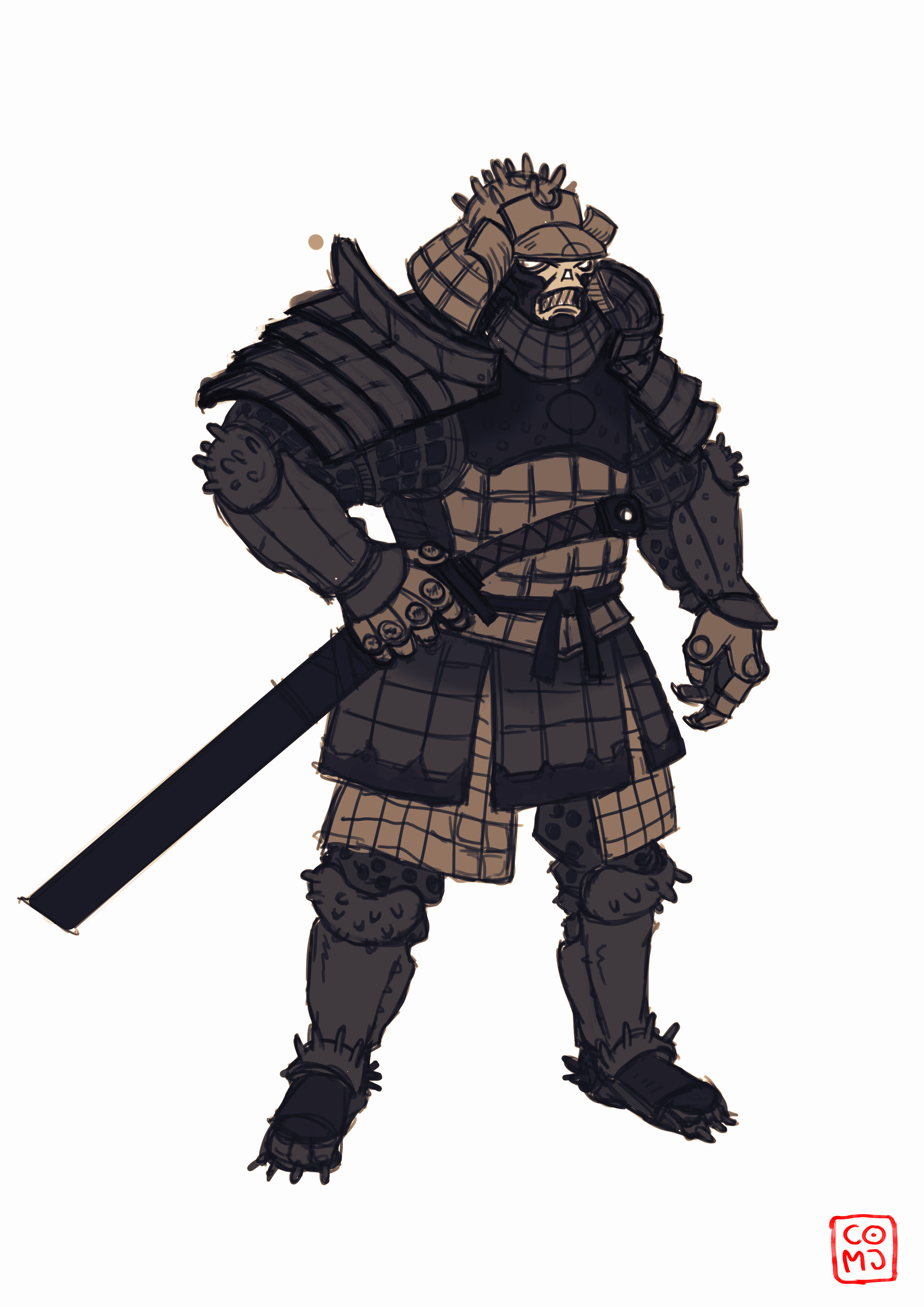 ArtStation - Samurai