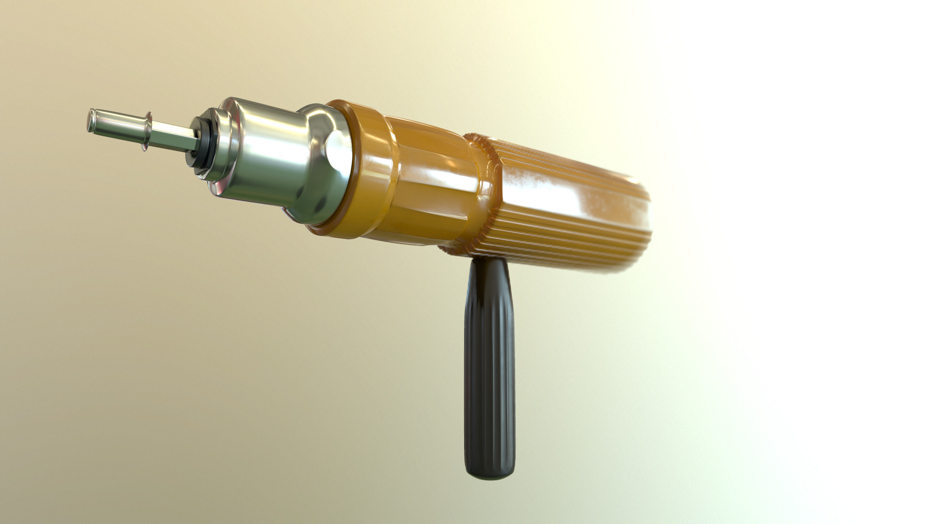 ArtStation - Riveter Nut Gun 3D Model