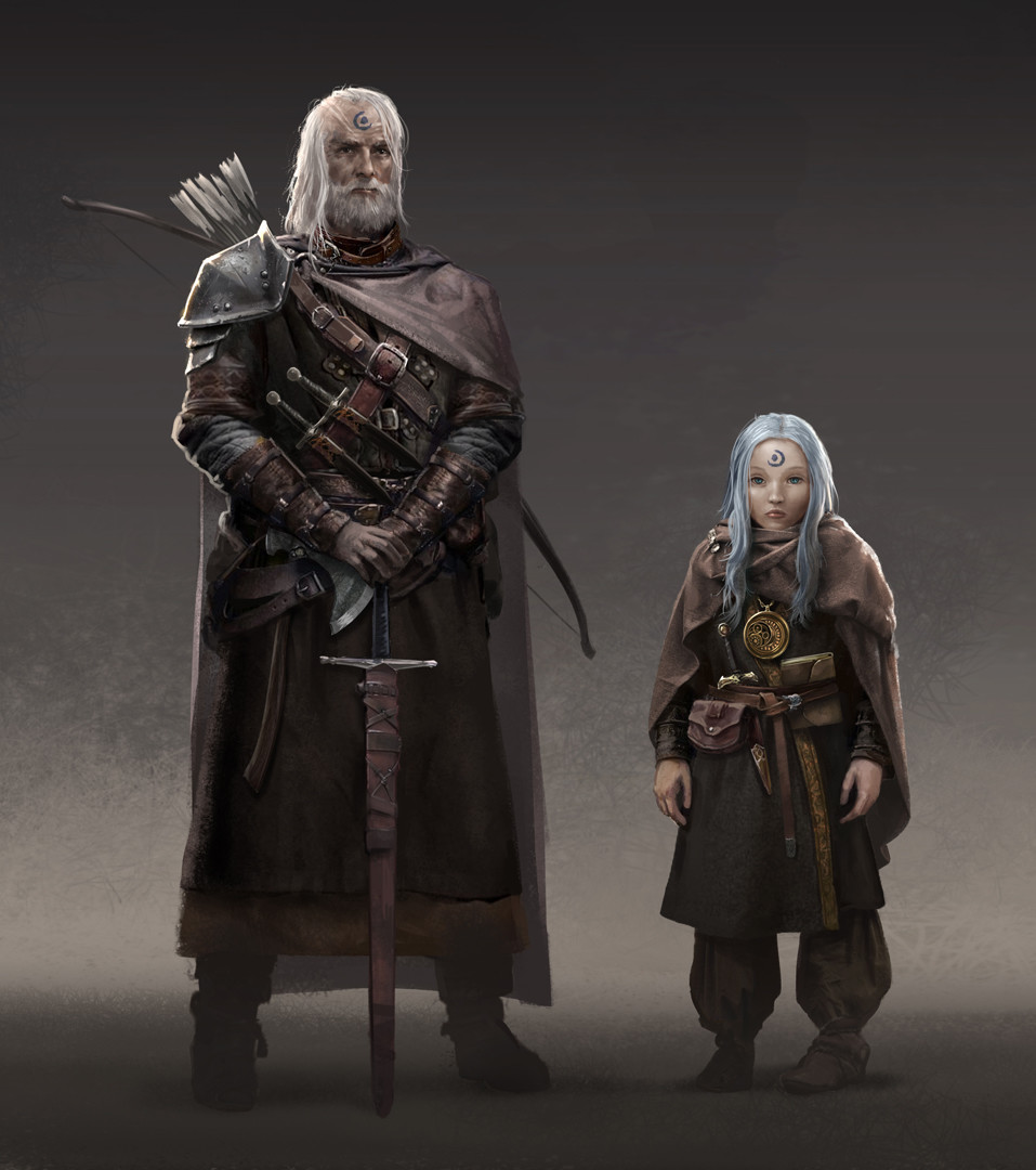 ArtStation - Wizard & Guardian